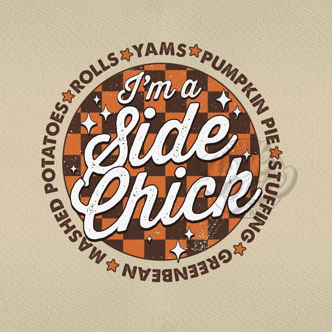 Side Chick Png, Thanksgiving Side Chick Png, Funny Thanksgiving Png ...