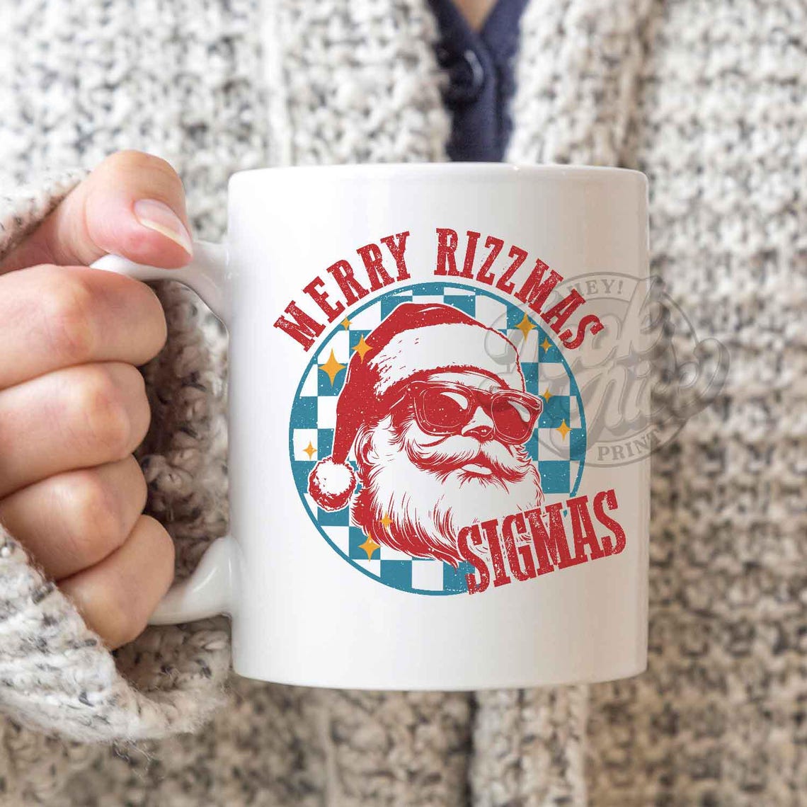 Merry Rizz Mas Sigmas PNG Santa Bruh, Sigmas Santa, Rizz the Season ...