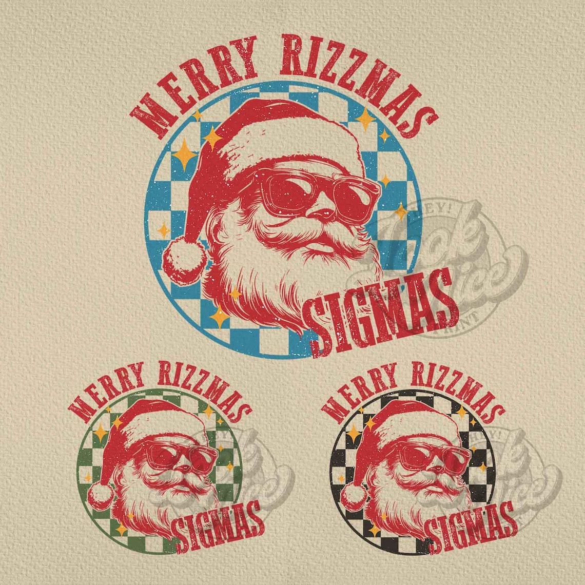 Merry Rizz Mas Sigmas PNG Santa Bruh, Sigmas Santa, Rizz the Season ...