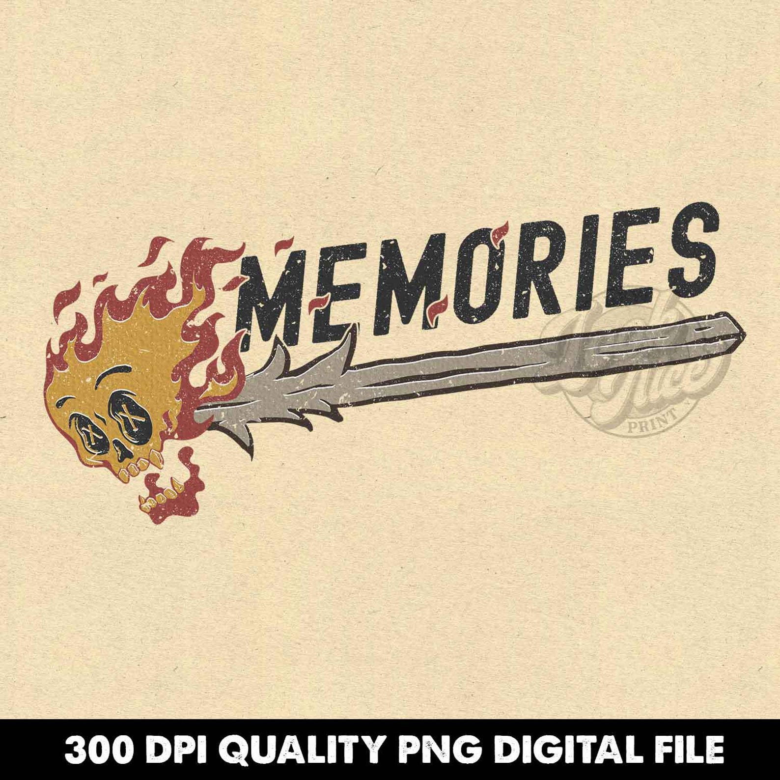 Memories Skeleton PNG, Burning Matchstick, Burning Skull Design ...