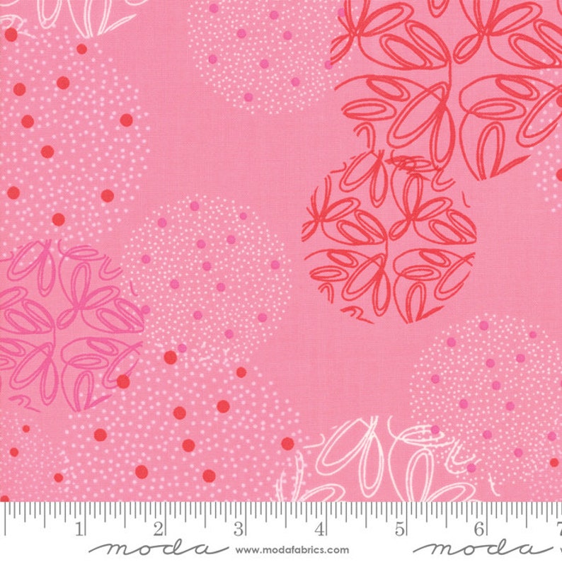 Moda Fabric Just Red Candy 1700 15 Designed by Brigitte - Etsy