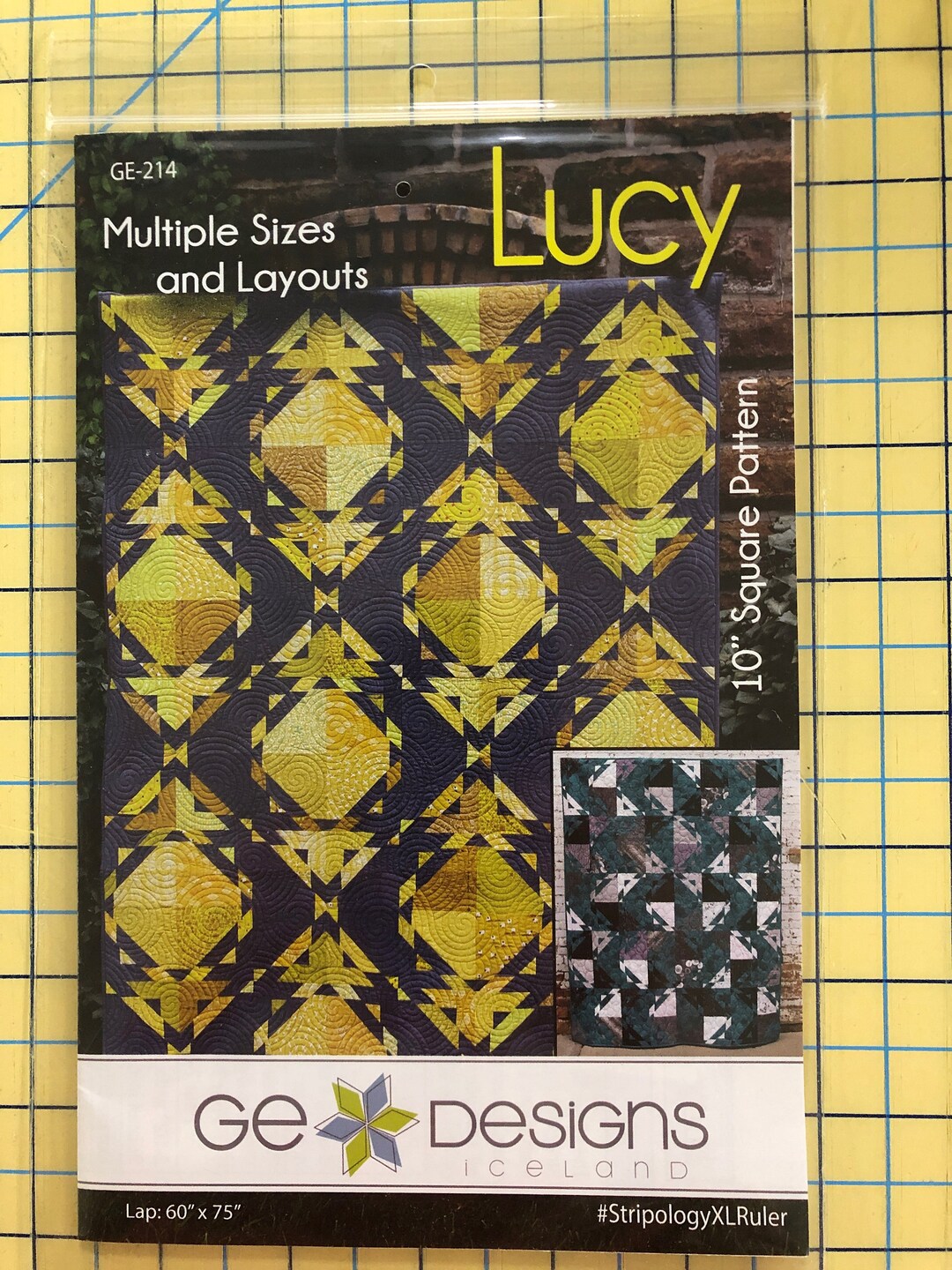 Pattern - Lucy Quilt Pattern - GE Quilt Designs for Use With Creative ...
