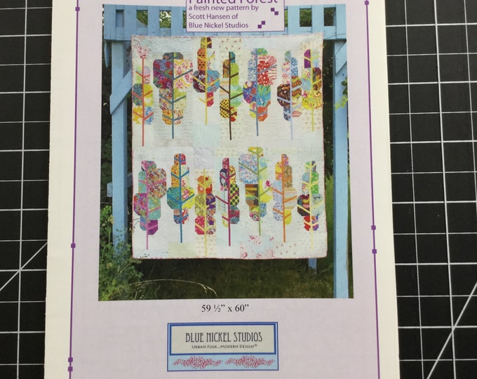 Pattern - Painted Forest Quilt Pattern - by Scott Hansen for Blue ...