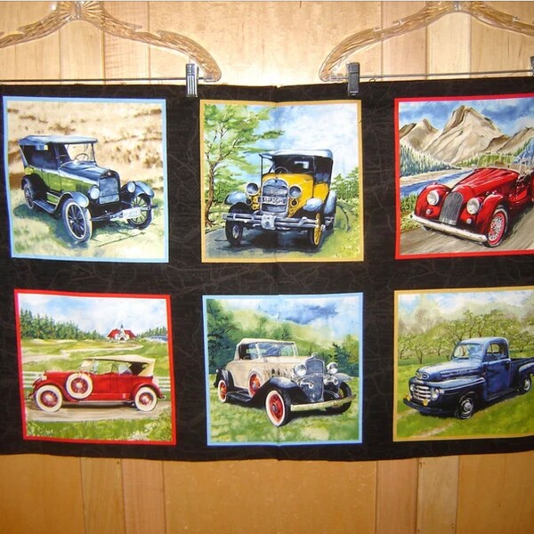 Classic Car Fabric - Etsy