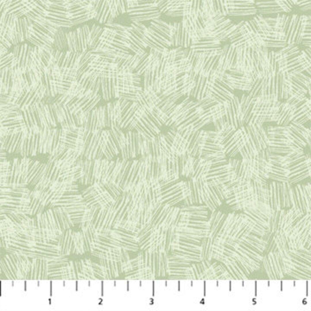 Fabric Figo Fabrics Elements by Ghazal Razavi Mint Wavy Mint 92008-70 ...