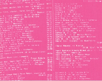 Moda Fabric Just Red Candy 1700 15 Designed by Brigitte Heitland Zen ...