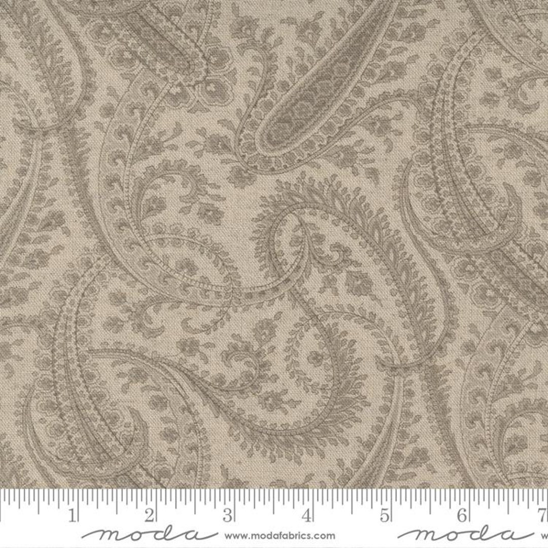 Fabric Moda Sister Bay Linen Natural Driftw 44272 35L Moda Mochi #1 ...