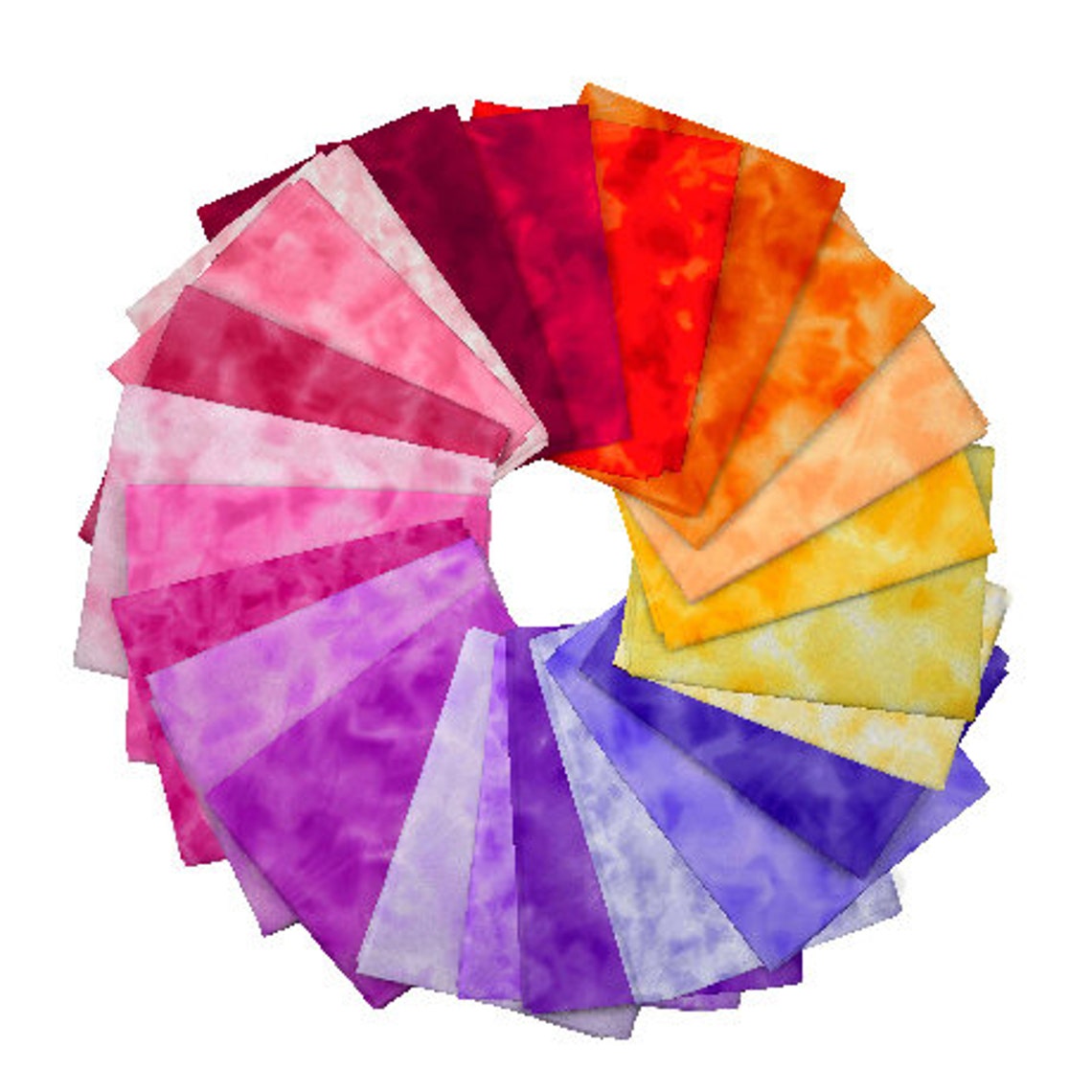 Fabric QT Fabrics Color Dance Fat Quarter Bundle 23 Fat Quarters in ...