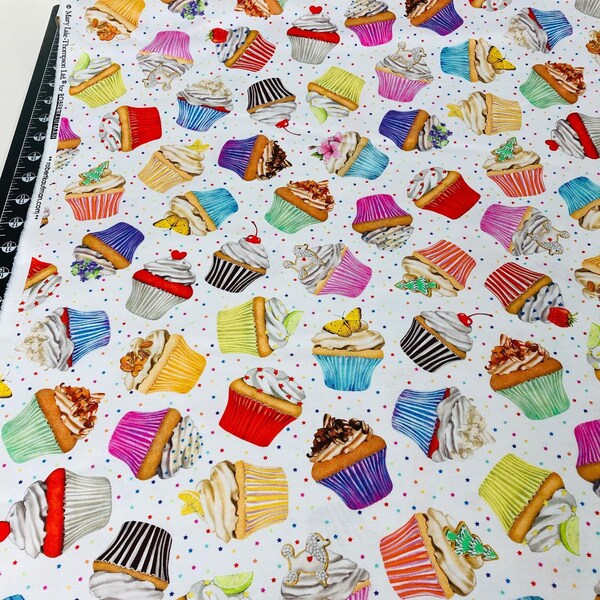 Cupcake Fabric - Etsy