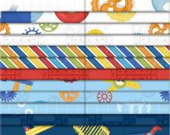 Alpha Bots Fabric - Etsy