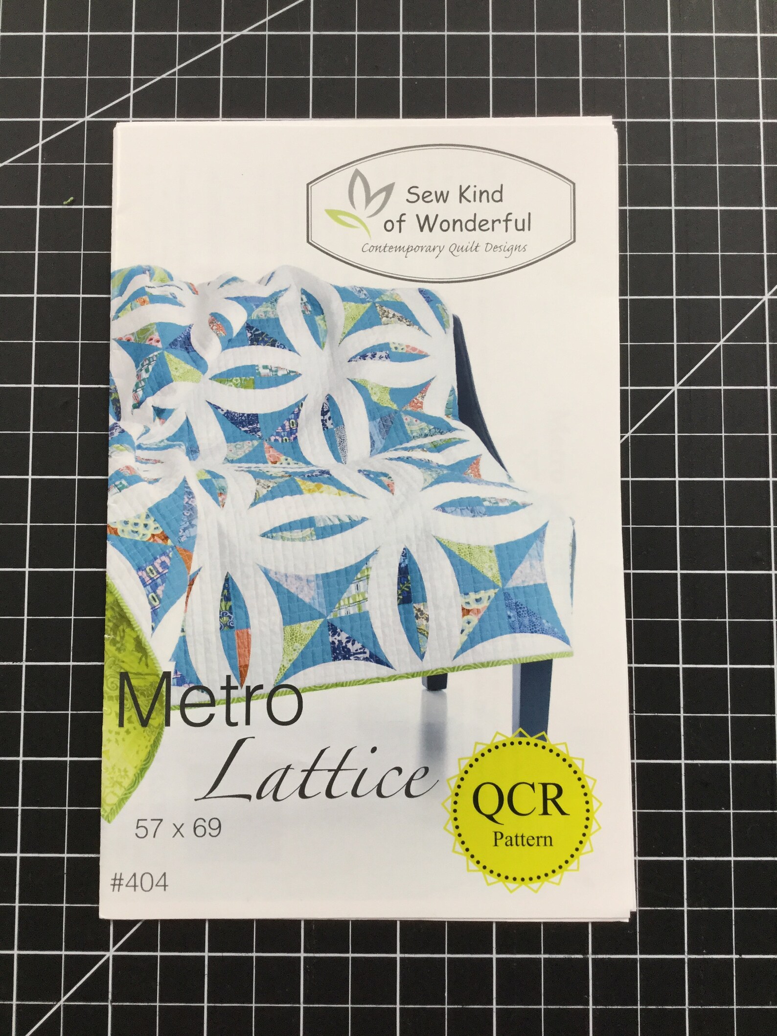 Pattern Metro Lattice Quilt Pattern for Sew Kind of - Etsy