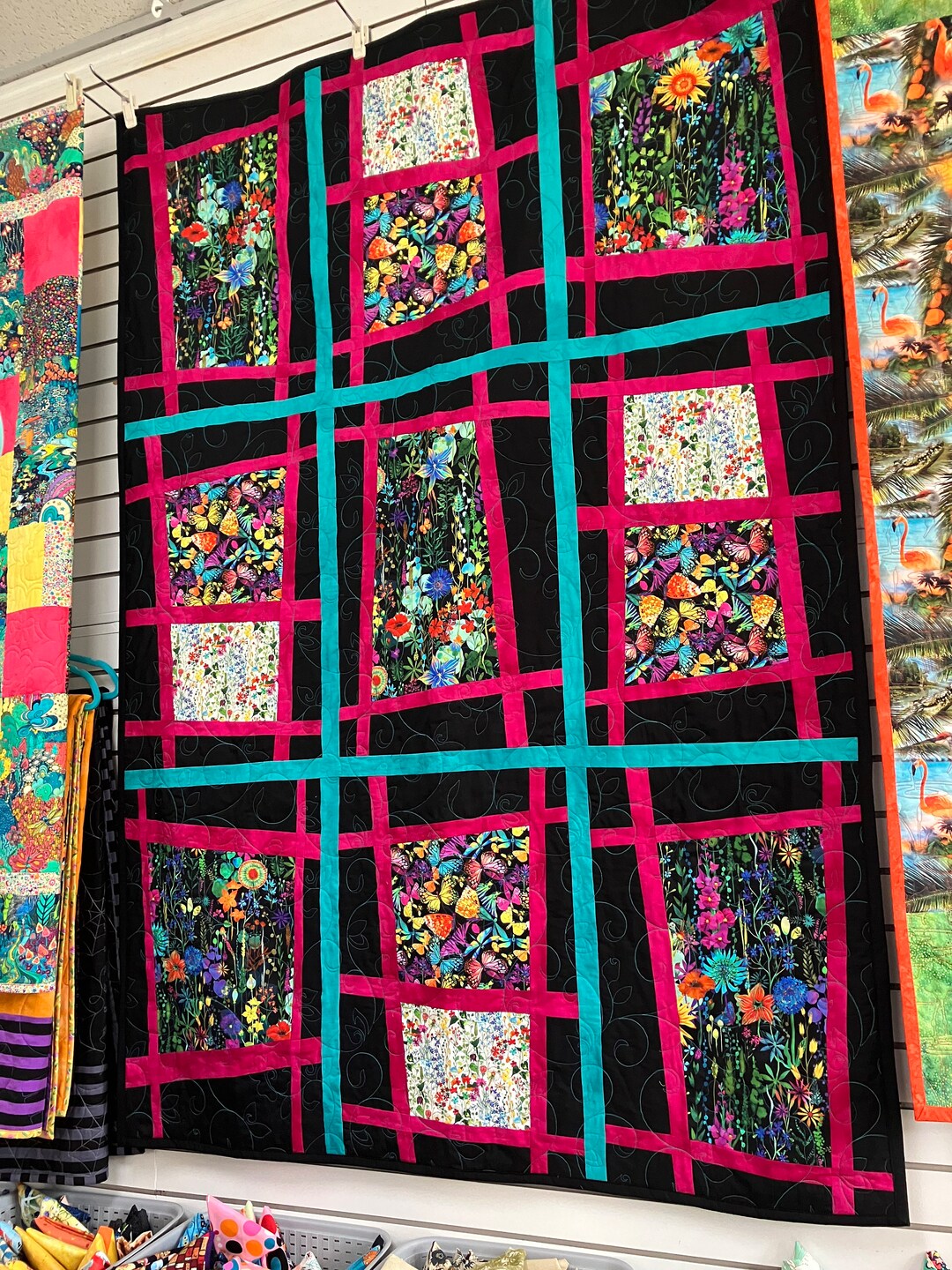 Fabric Quilt Kit - Warped by Tamarinis /sally Kelly Fabric Includes ...