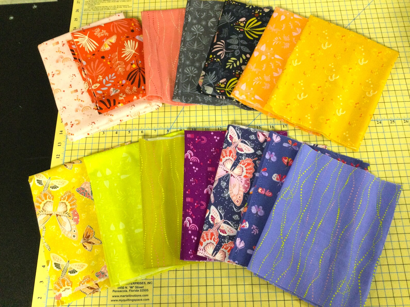 Fabric Quilt Kit AERIAL Wondergarden the Moth / Paper Pieced - Etsy