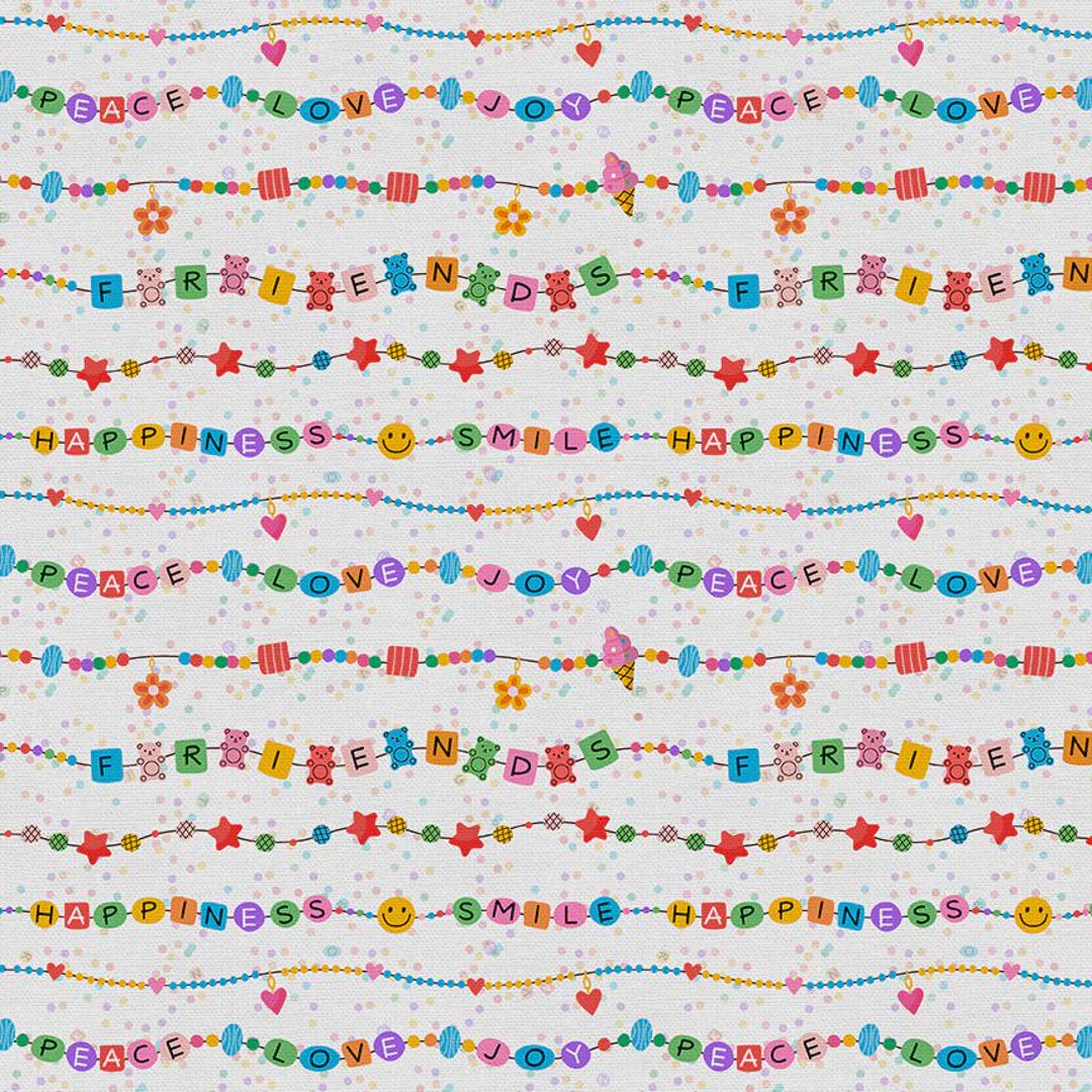 Fabric Paintbrush Studios - Threads of Friendship Bracelets Beads on ...