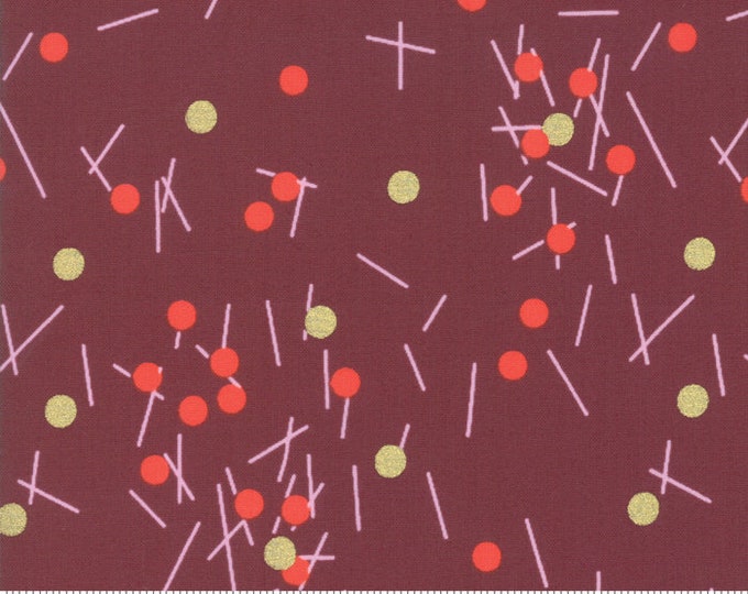 Moda Fabric Just Red Candy 1700 15 Designed by Brigitte Heitland Zen ...