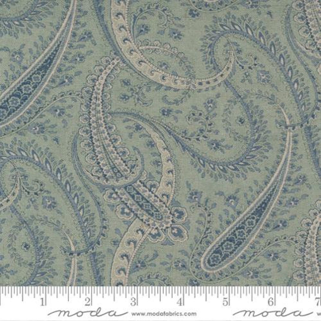 Fabric Moda Sister Bay Linen Sky 44272 33L Moda Mochi 1 Light - Etsy