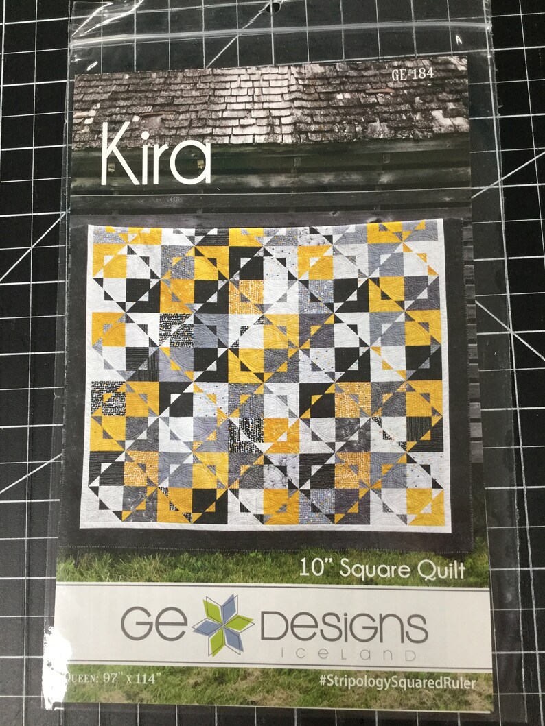 Pattern Kira quilt pattern GE Quilt Designs for use with | Etsy