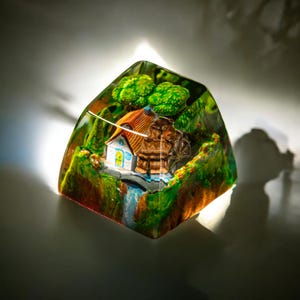 Keycaps Full House Dream, Custom Artisan Keycaps, Keycaps Anime Cute ...