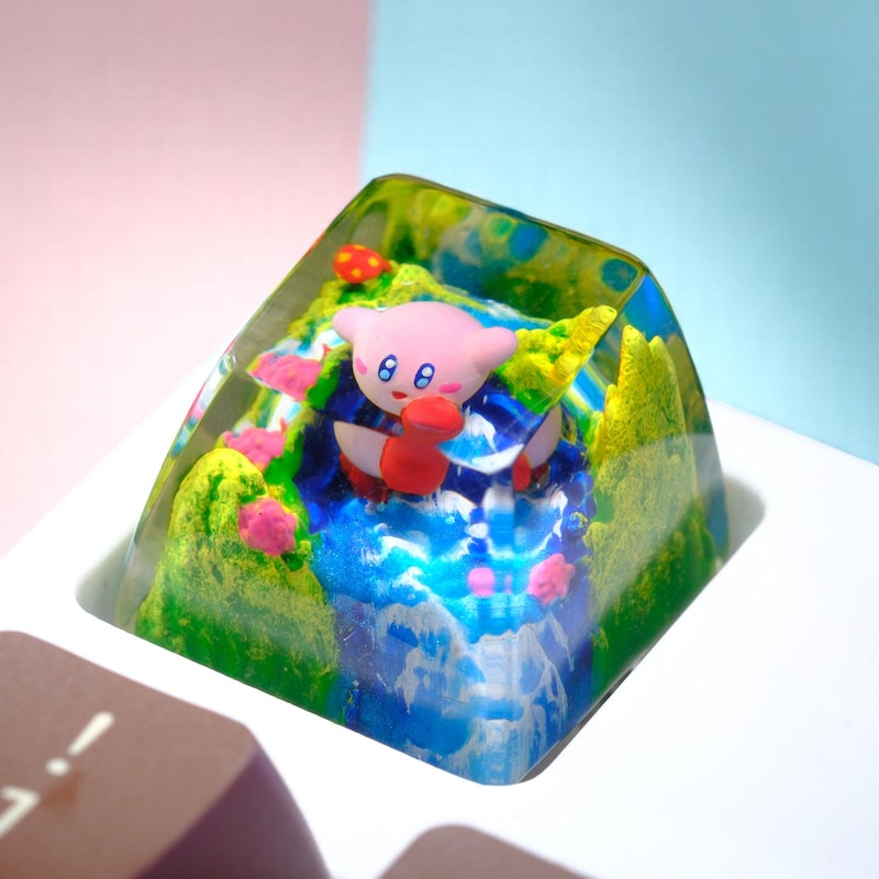 Custom Kirby Keycaps - Etsy