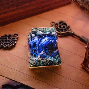 Keycaps Artisan Dragon ESC, Custom Artisan Keycaps, Keycaps Anime Cute ...