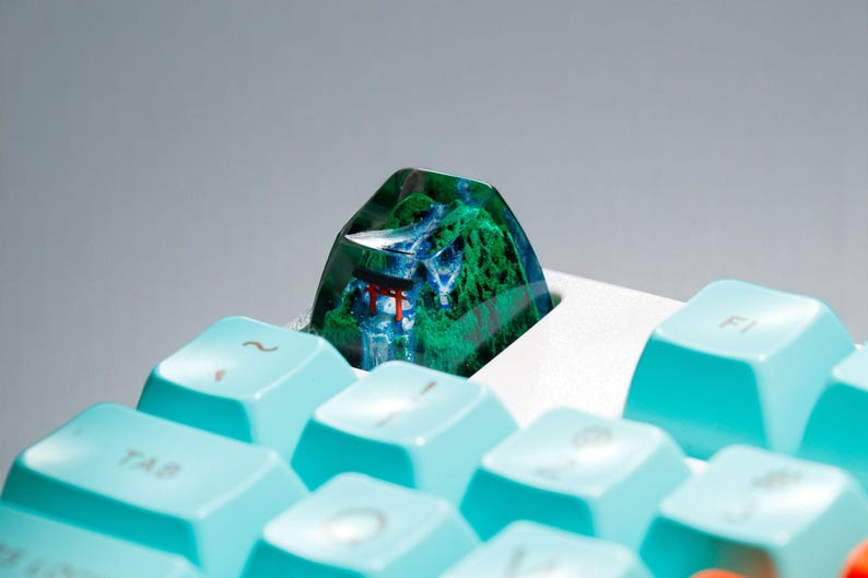 Spring Torii Gate Artisan Keycap, Japanese Keycaps, Custom Keycaps ...