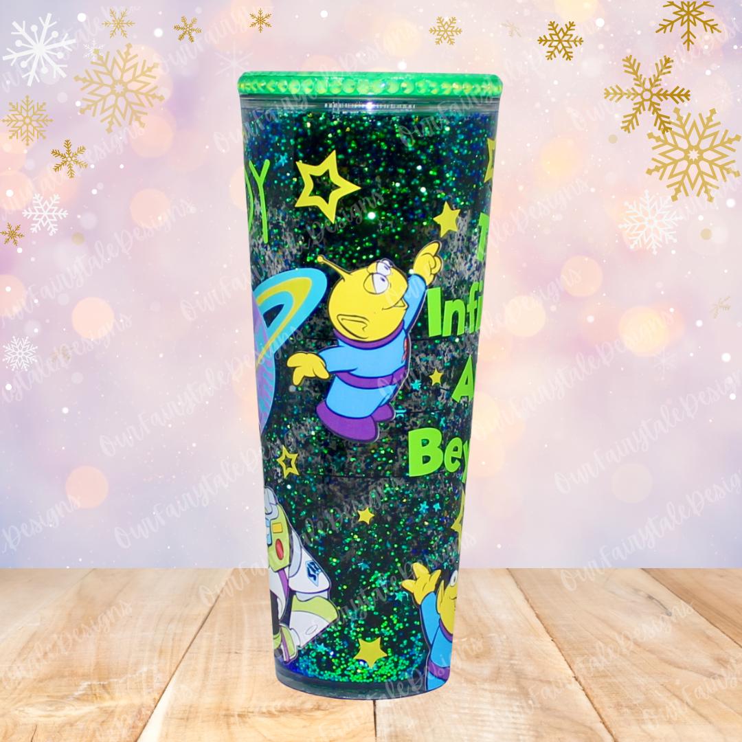 Galactic Hero 24oz Acrylic Snow Globe Tumbler - Etsy
