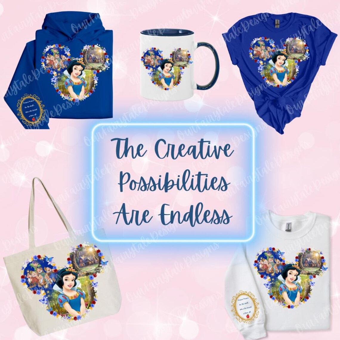 Snow White Mickey Head Digital Download - Etsy