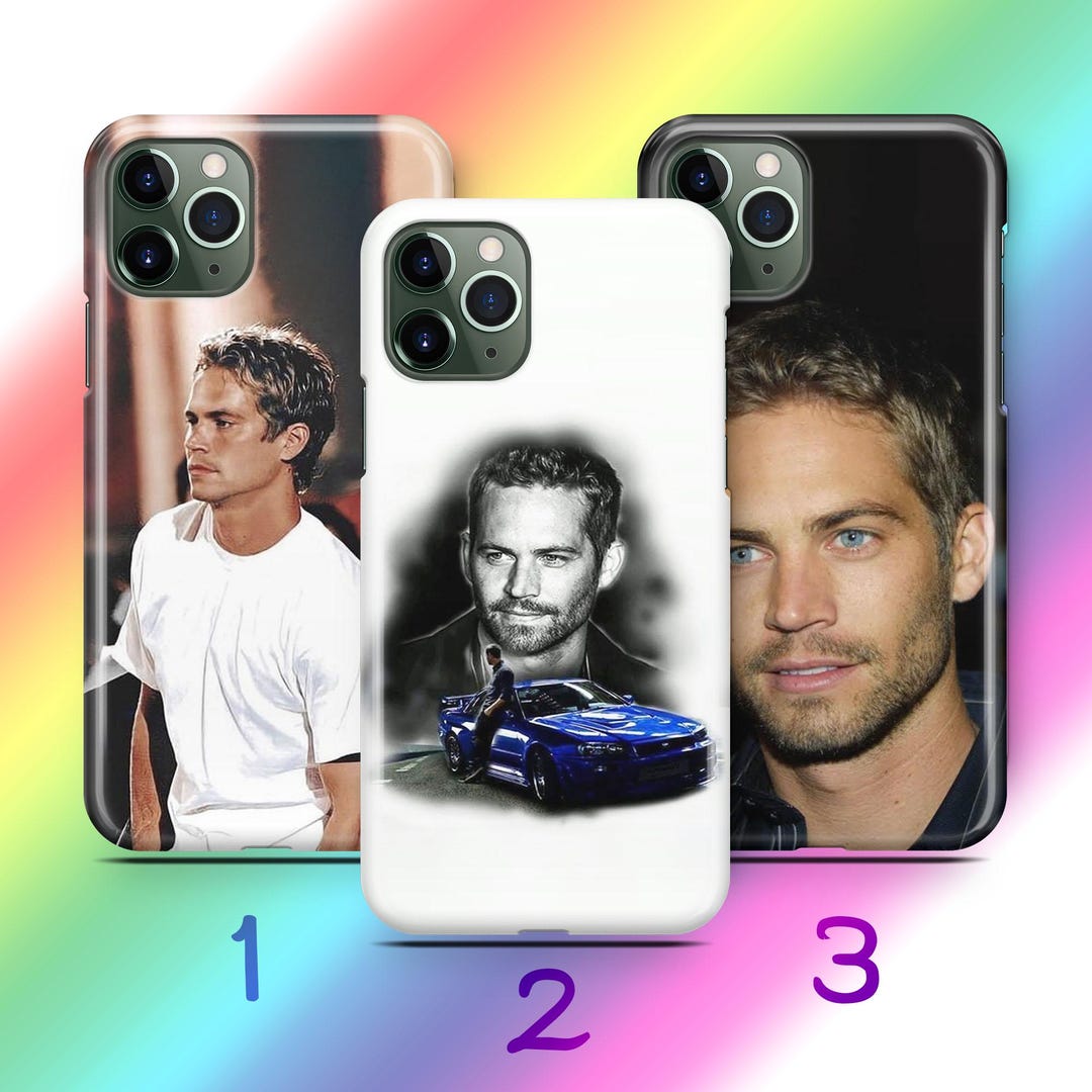 Paul Walker A6 Phone Case for Apple iPhone 11 12 13 14 15 16 E 17 Air ...