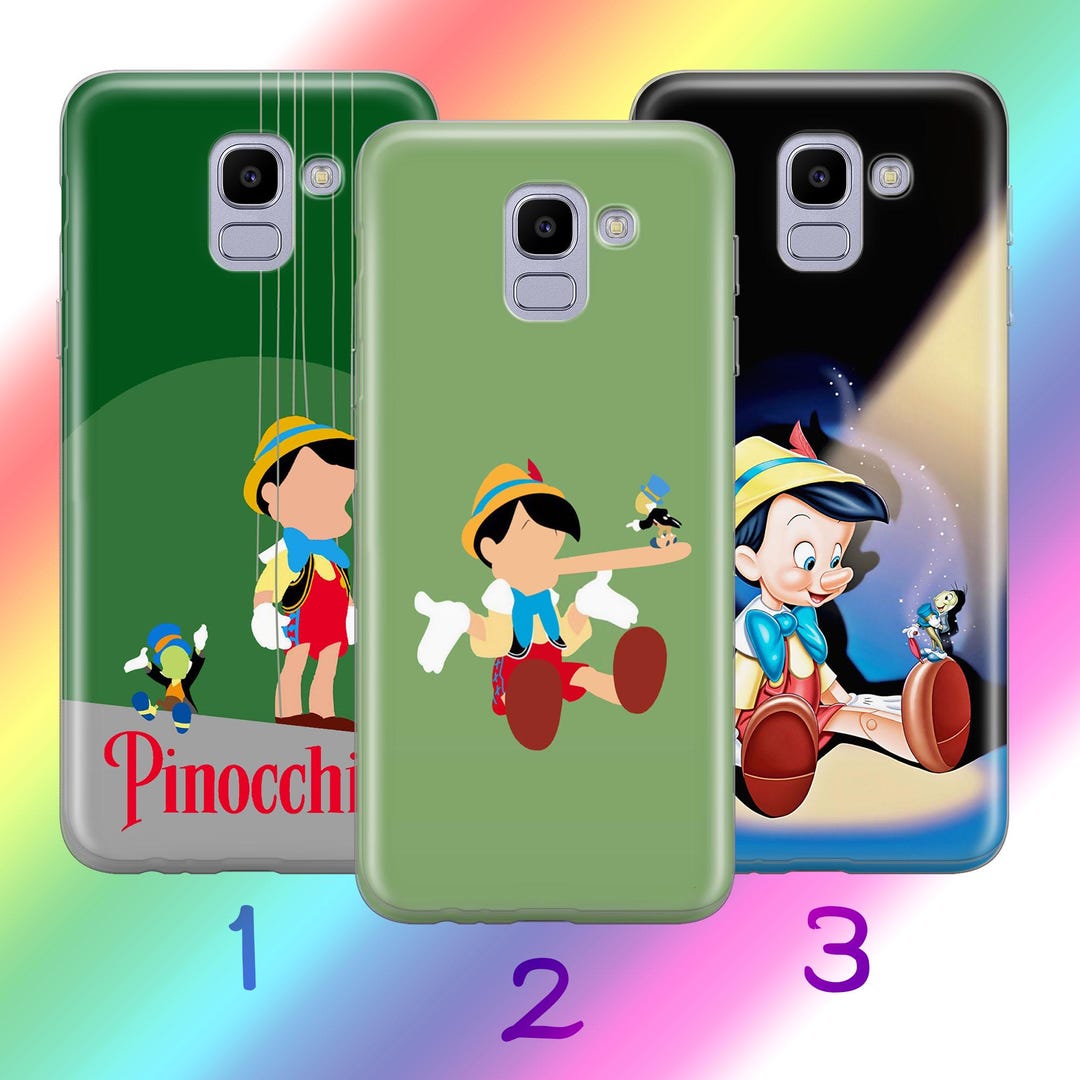 Pinocchio A4 Phone Case Cover for Samsung Galaxy A3 A5 A6 A7 A8 J3 J5 ...