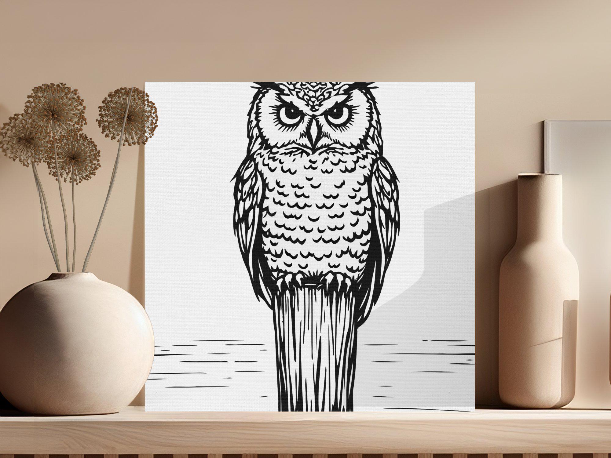 Cute Owl Clipart Digital Download, SVG PNG JPEG Pdf Eps Dxf Files, Owl ...