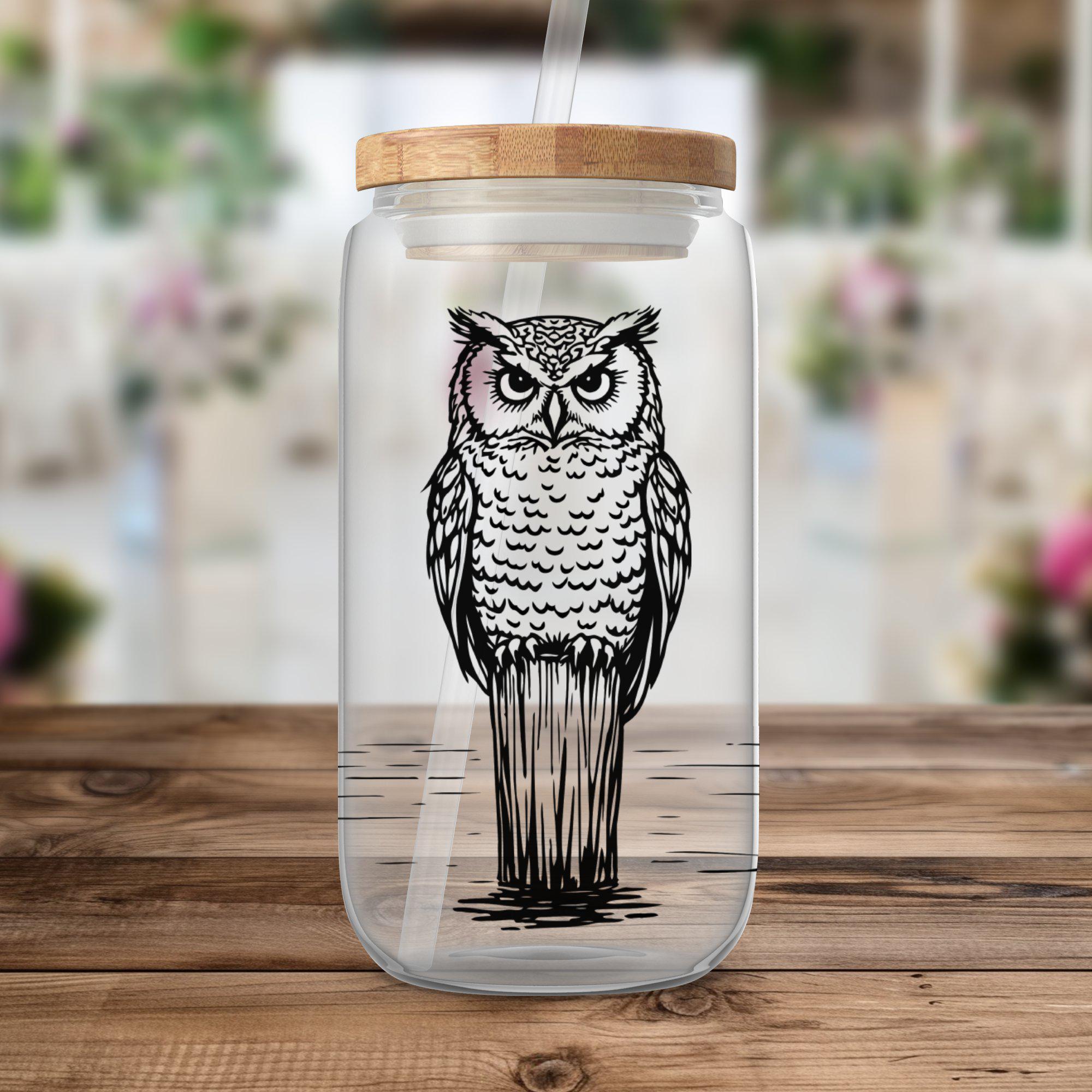 Cute Owl Clipart Digital Download, SVG PNG JPEG Pdf Eps Dxf Files, Owl ...