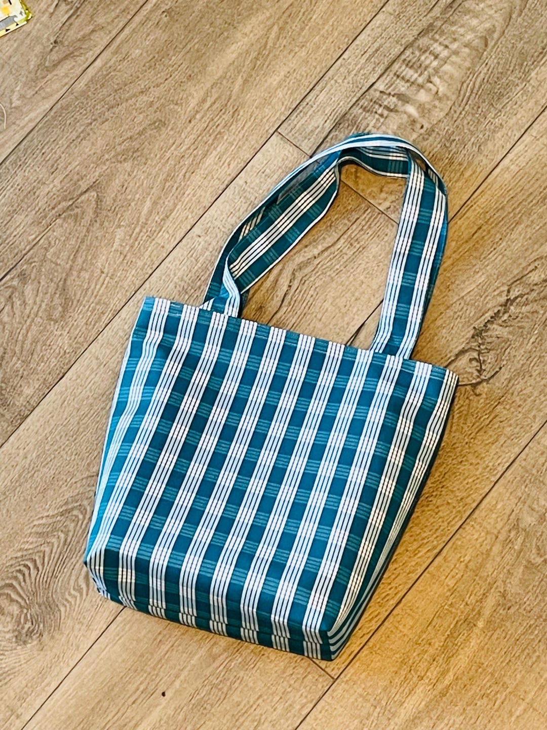 Palaka Tote / Handbag/ Teal Palaka / Hawaiian Bag / Maui - Etsy