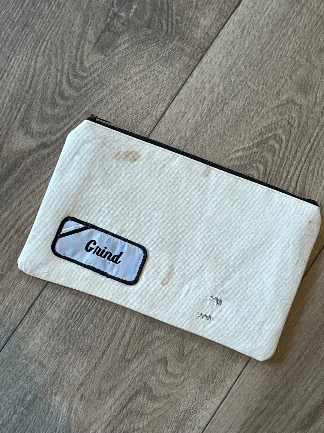 Money Pouch / Zipper Pouch/ Grind - Etsy