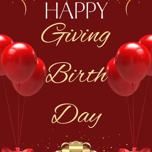 Happy Giving Birthday - Etsy