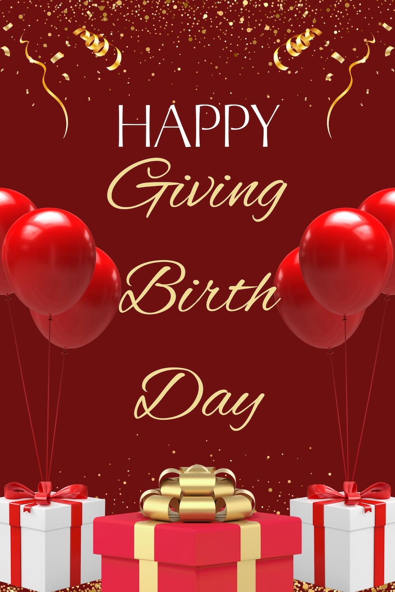 Happy Giving Birthday - Etsy