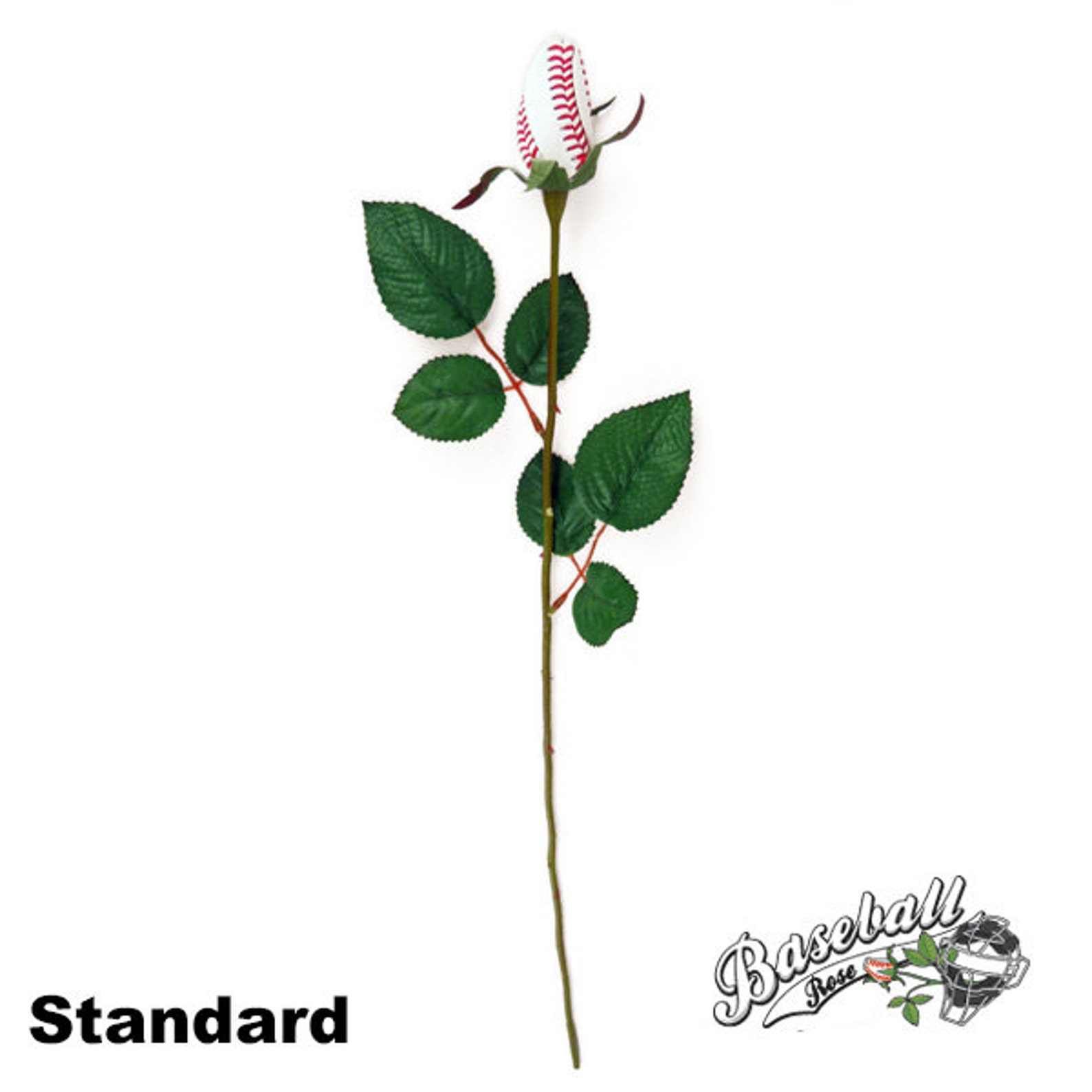 Baseball Rose | Baseball Flower | Baseball Roses | Full Grain Baseball ...