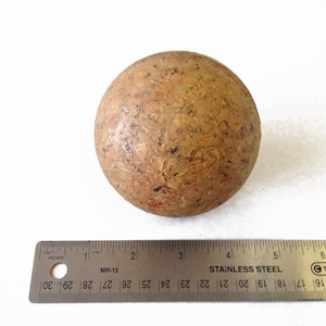 Large Cork Ball for Crafts | Decorative Ball 3.25" (83mm) - Etsy