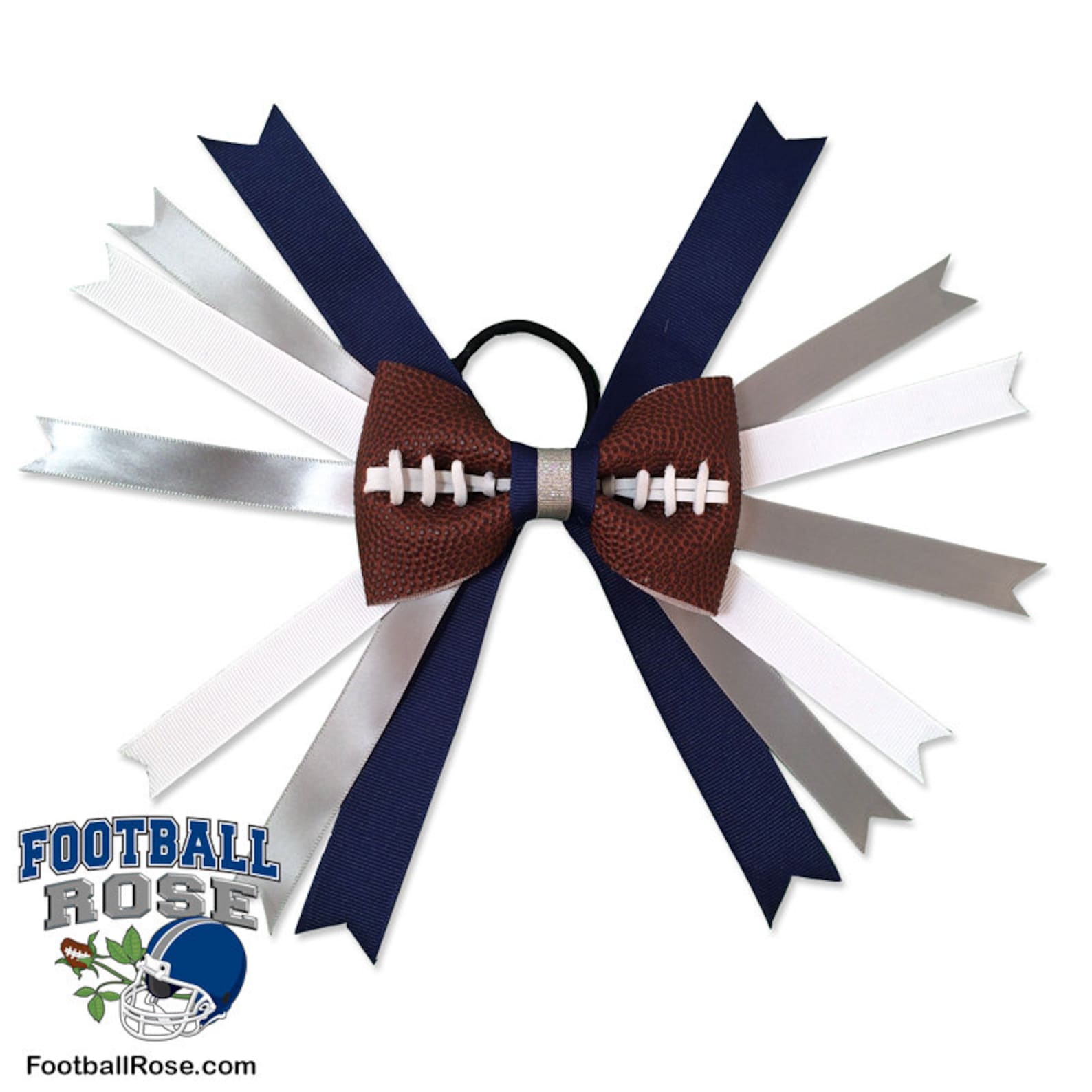 Football Hair Bow Dallas - Etsy