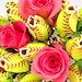 Softball Roses Arrangement | Softball Flowers Bouquet | Softball Gifts ...