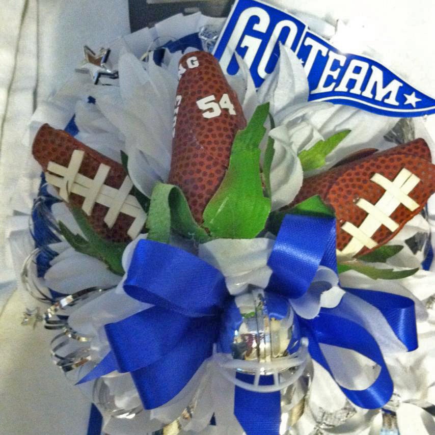 Football Rose - Etsy