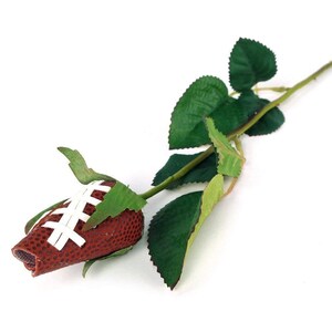 Personalized Football Rose - Etsy