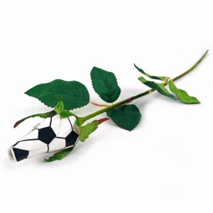 Soccer Rose | Soccer Team Gifts | Soccer Flower - Etsy
