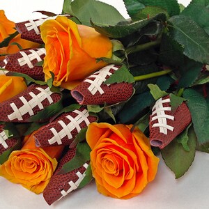 Football Rose - Etsy
