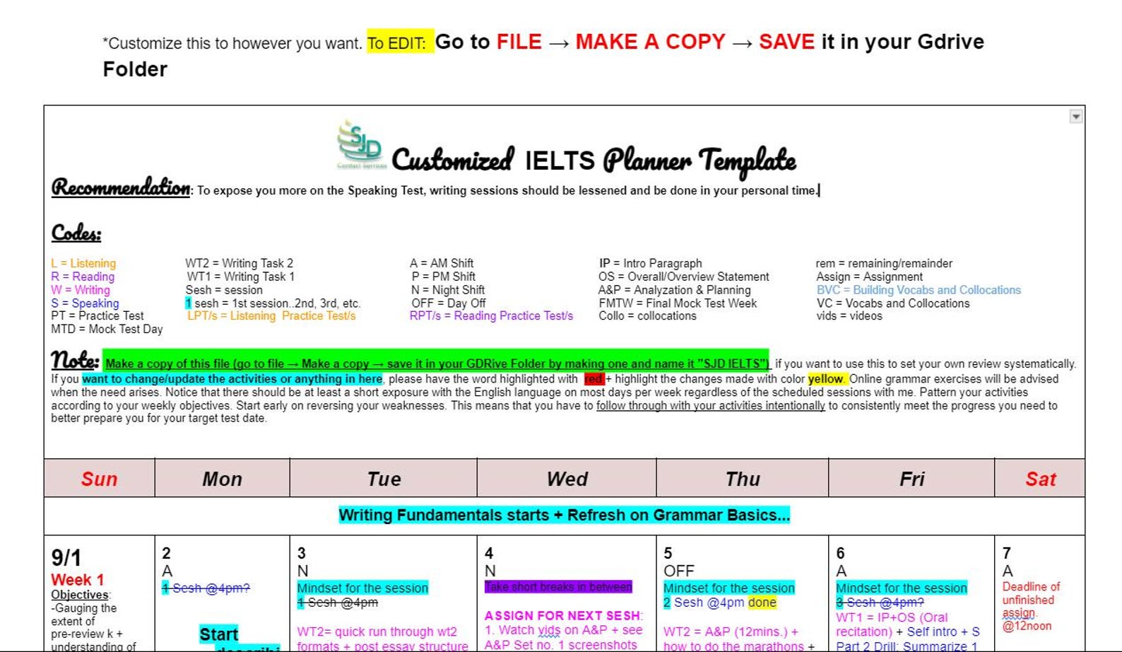 Our Custom IELTS Planner & Score Tracker Has Led to Global Success ...