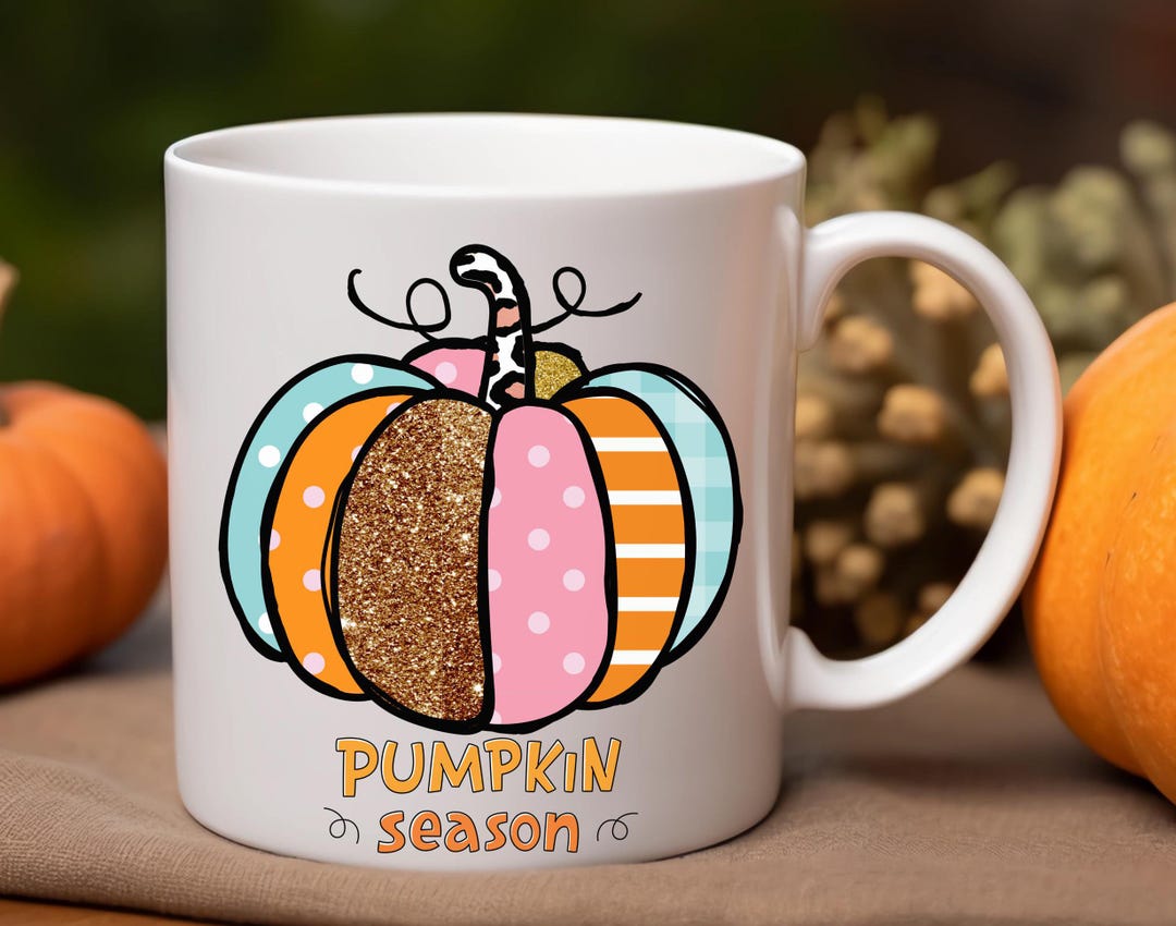 Halloween Ceramic Mug, Pumpkin Ceramic Mug, Quality Ceramic Mug, Autumn ...