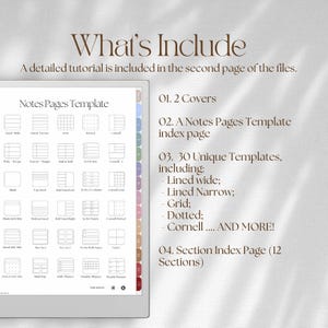 Digital Notebook for Remarkable Paper Pro & Remarkable 2: Meeting Notes ...