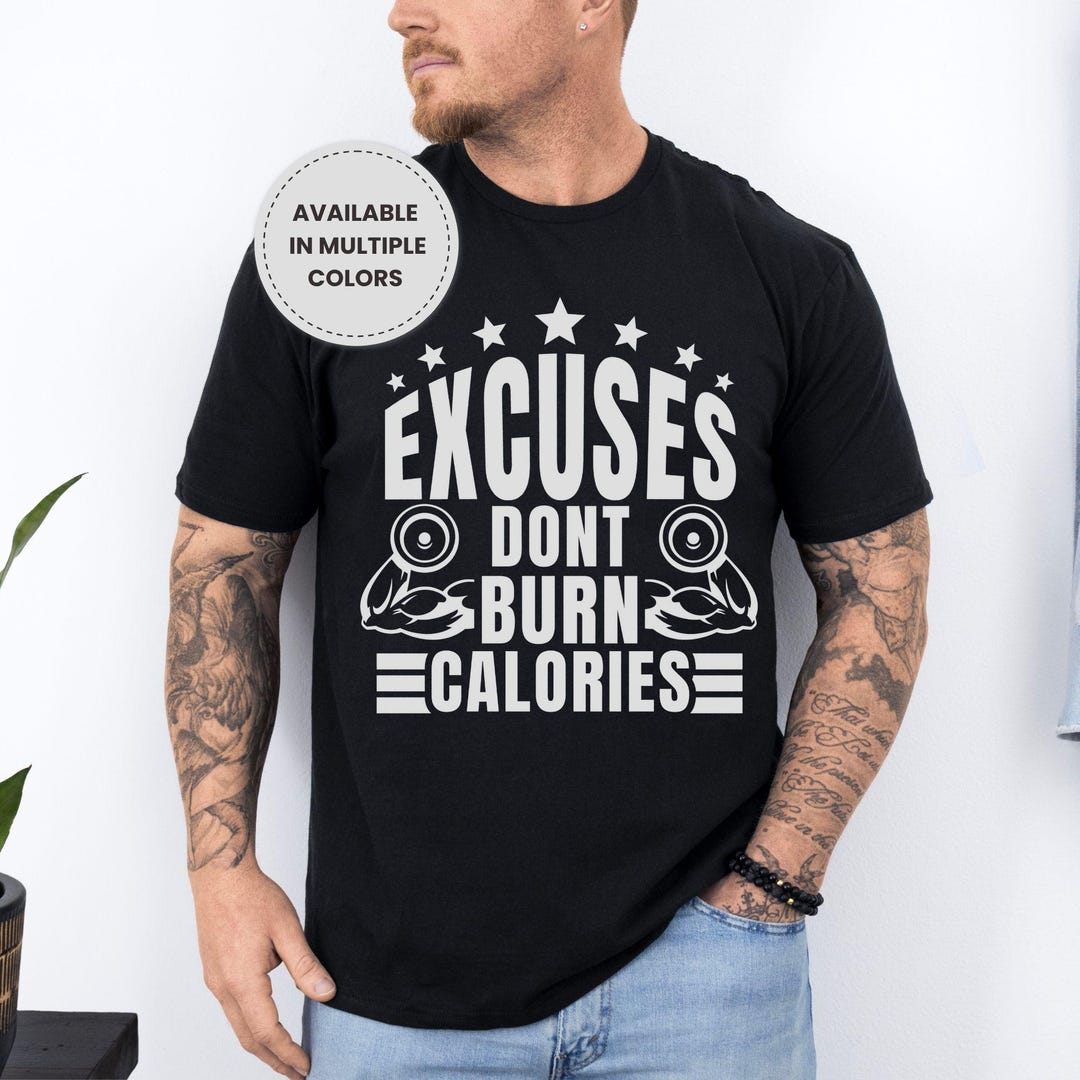 Motivational Quote T Shirts, Workout Motivation Shirt, Gym Motivation ...