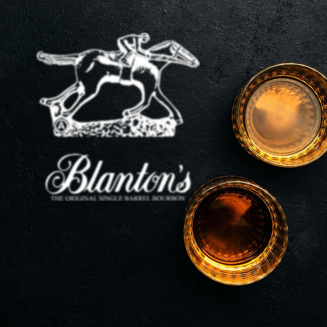 Blanton's Logo With A Horse for Coasters | Bourbon and Whiskey SVG ...