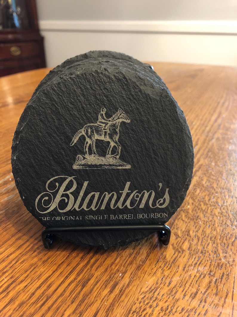 Blanton's Logo Horse Letters - COMPLETE SET for Coasters | Bourbon and ...