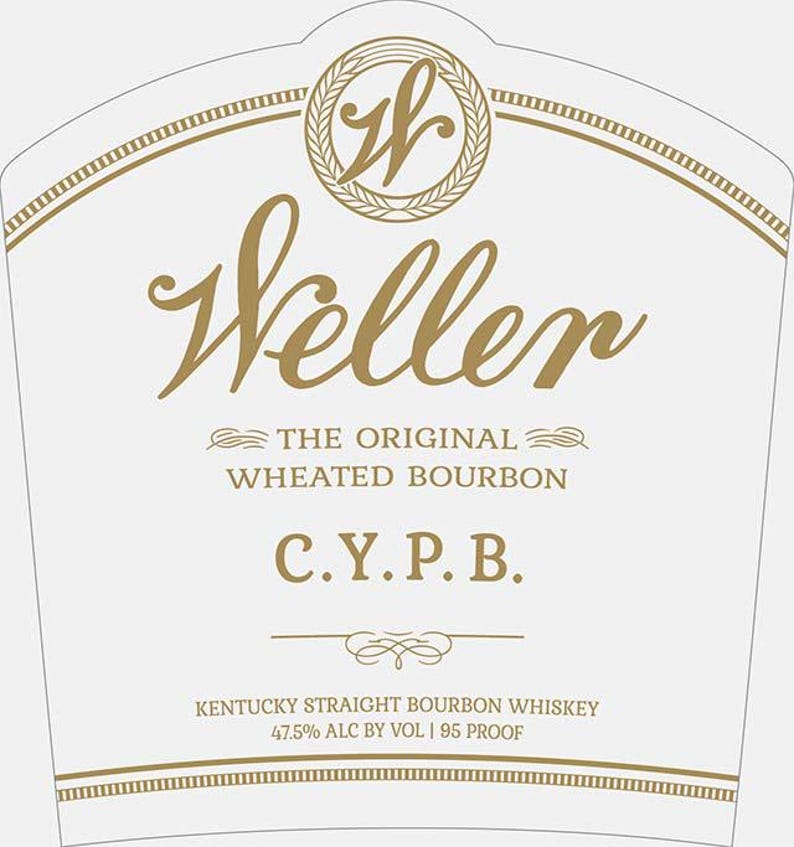 Weller Wheated Bourbon Logo | Bourbon and Whiskey SVG | Laser, Cricut ...